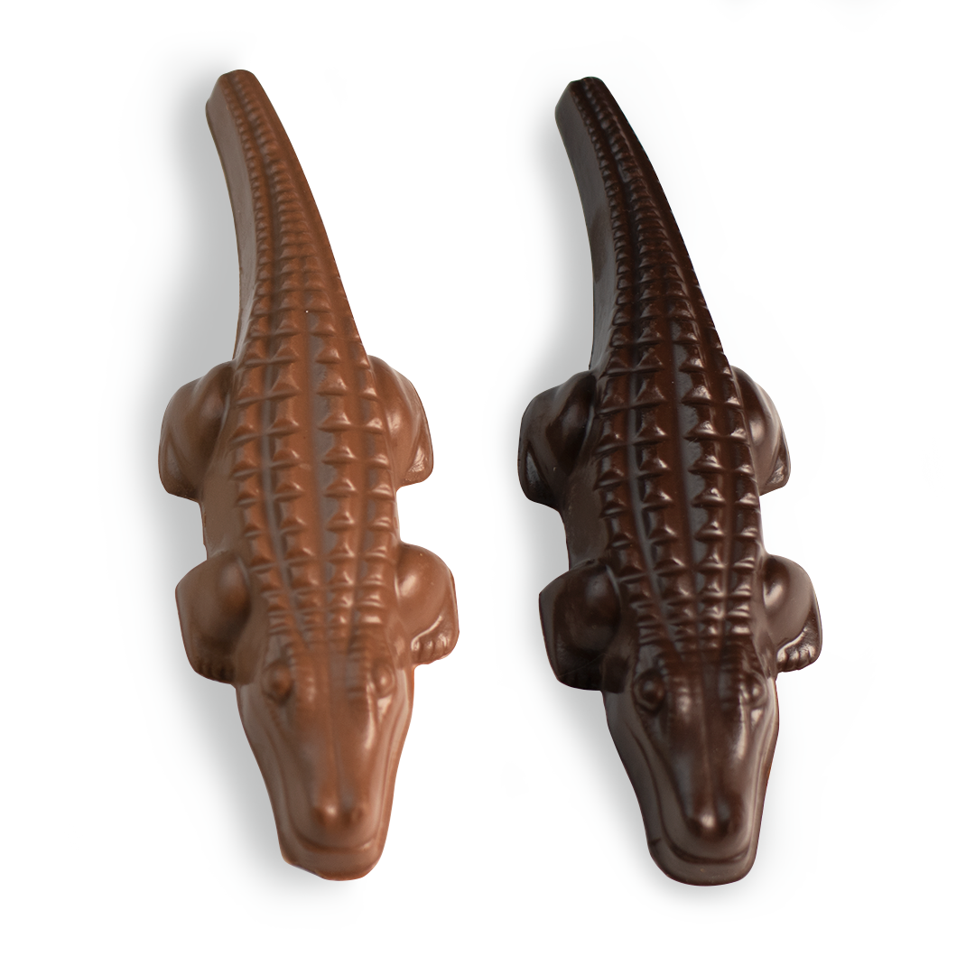 Olde Naples Chocolate | Ally the Gator, Chocolate Alligator 3.3 oz